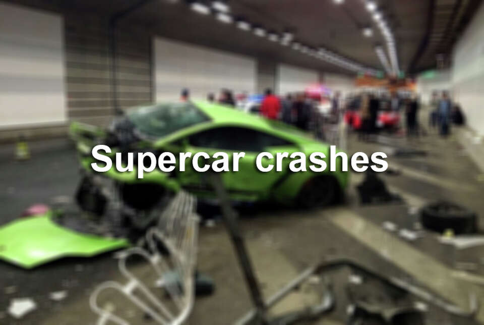 Extremely rare supercar worth $1.4 million destroyed after hitting curb ...