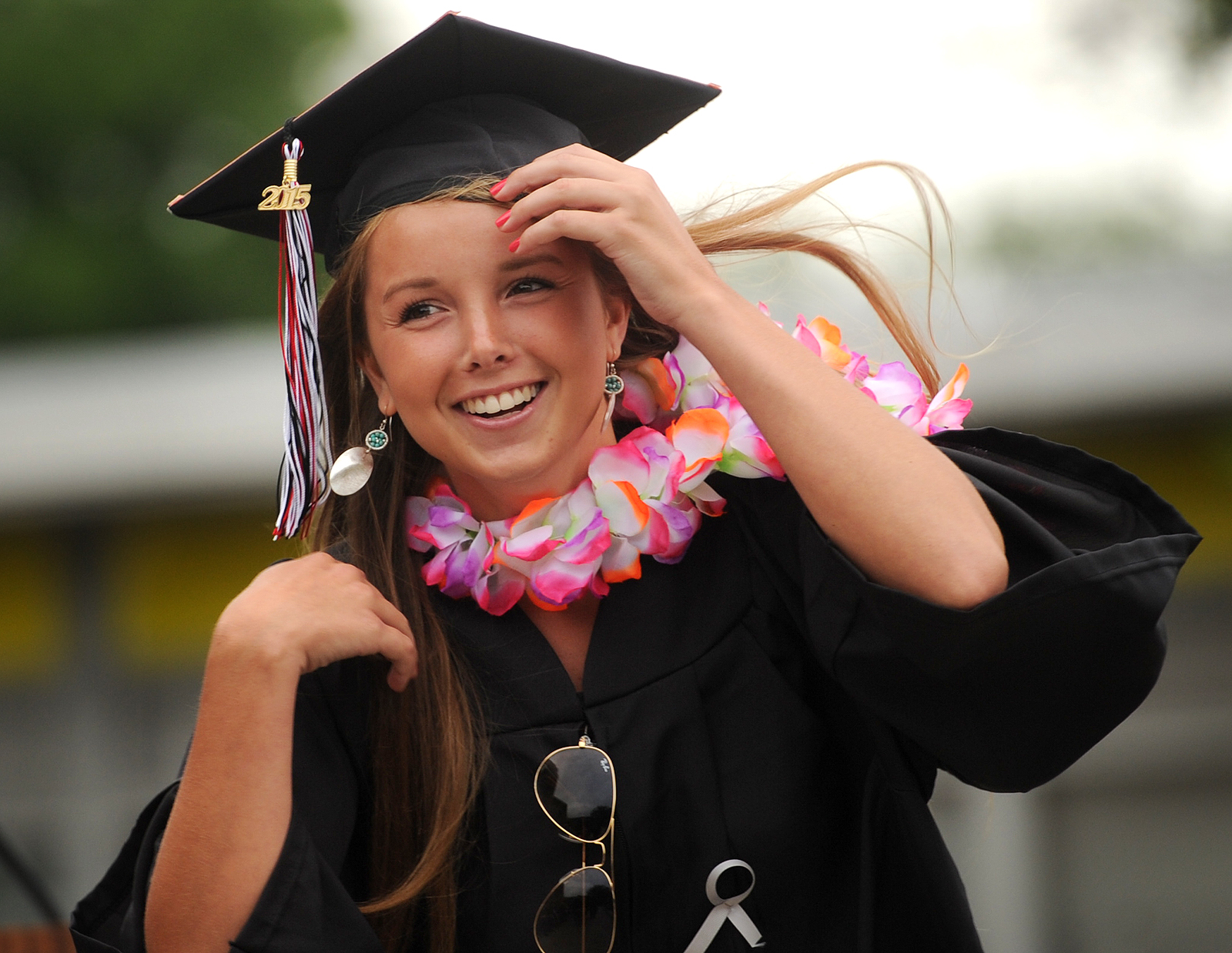 Tributes to others keynote Warde ’15 graduation