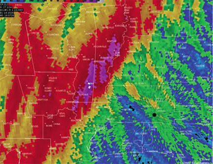 Estimates of Rainfall totals