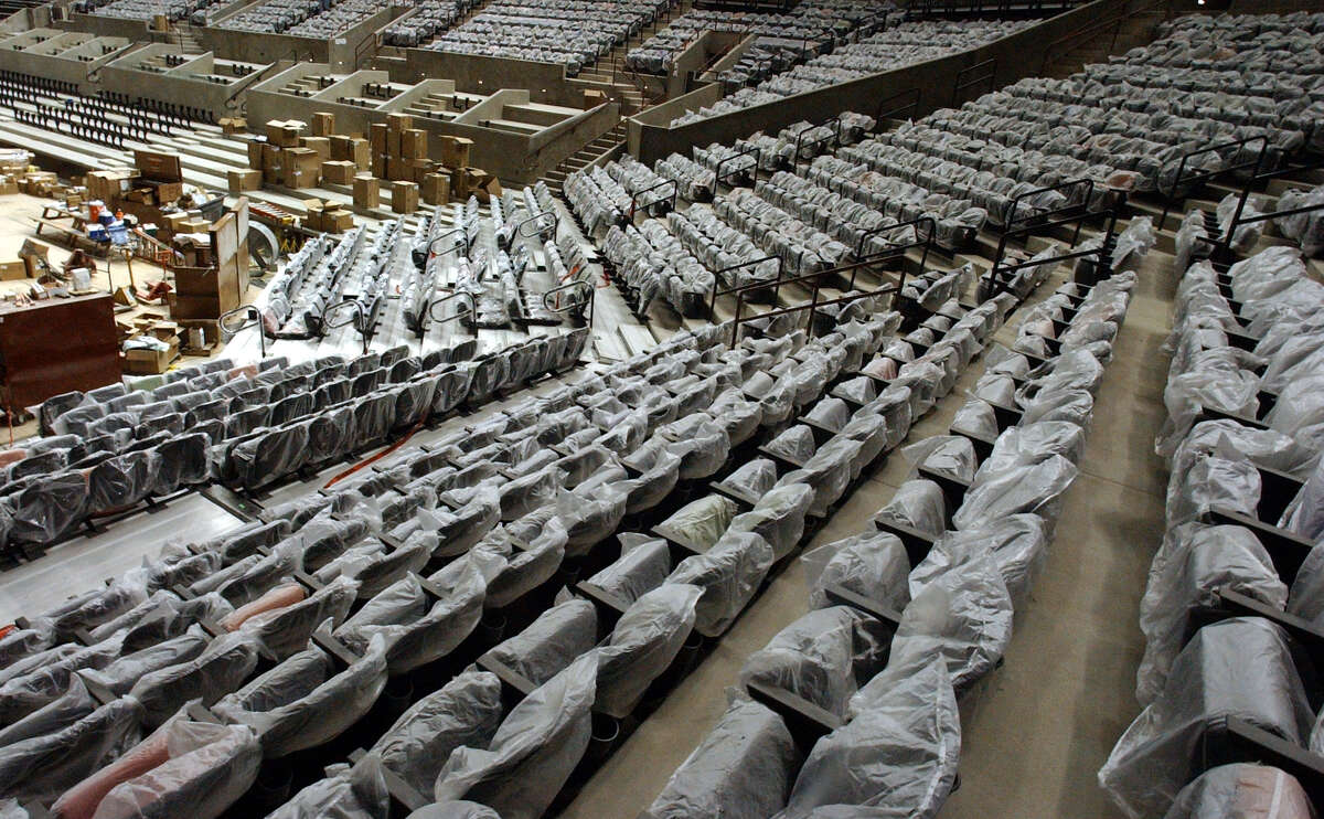 SBC AT&T Center construction