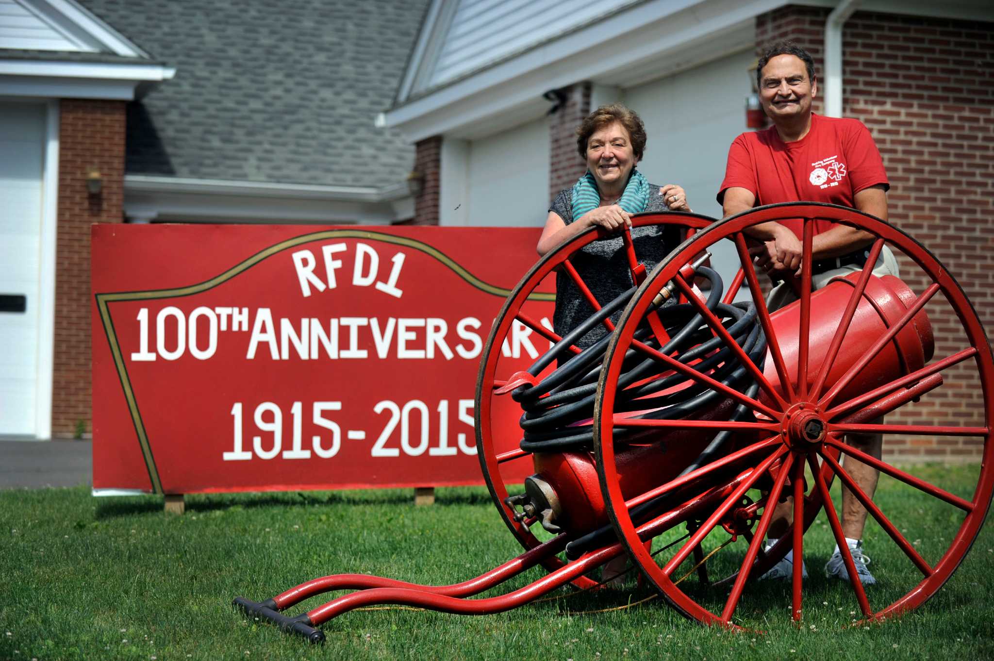 Redding fire companies celebrate 100 years of service