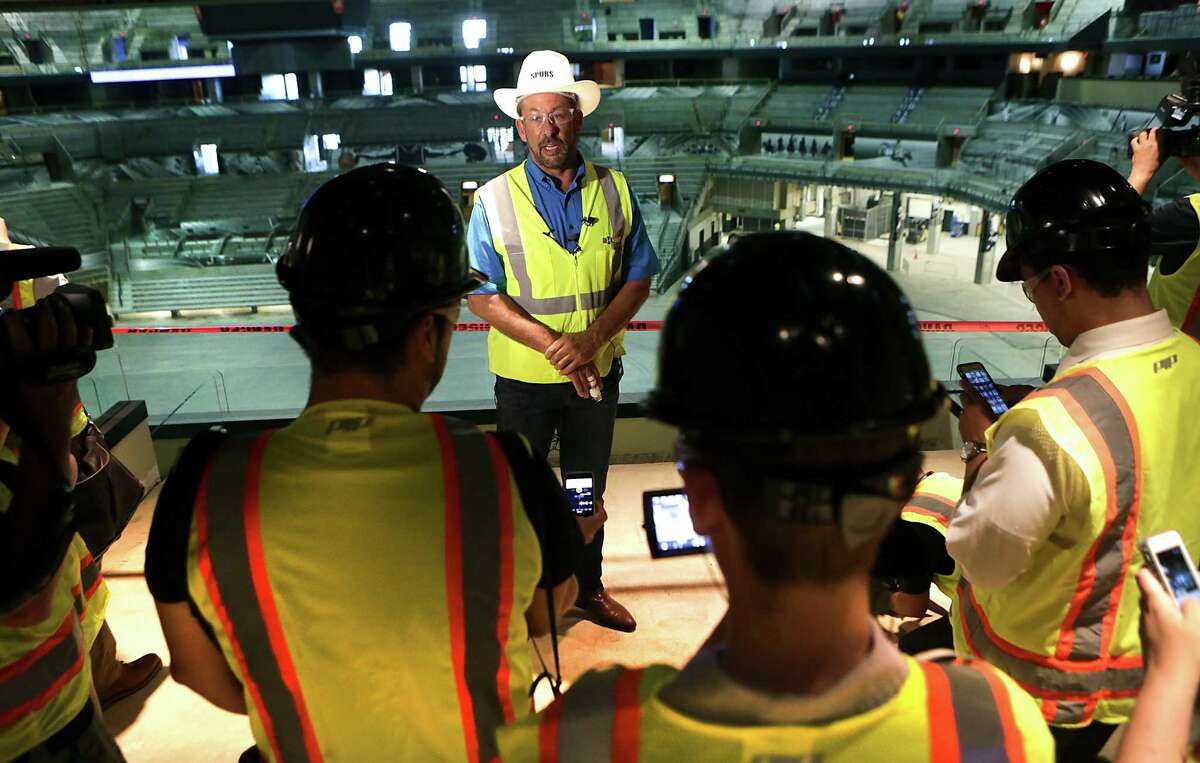 Officials say AT&T renovations on schedule