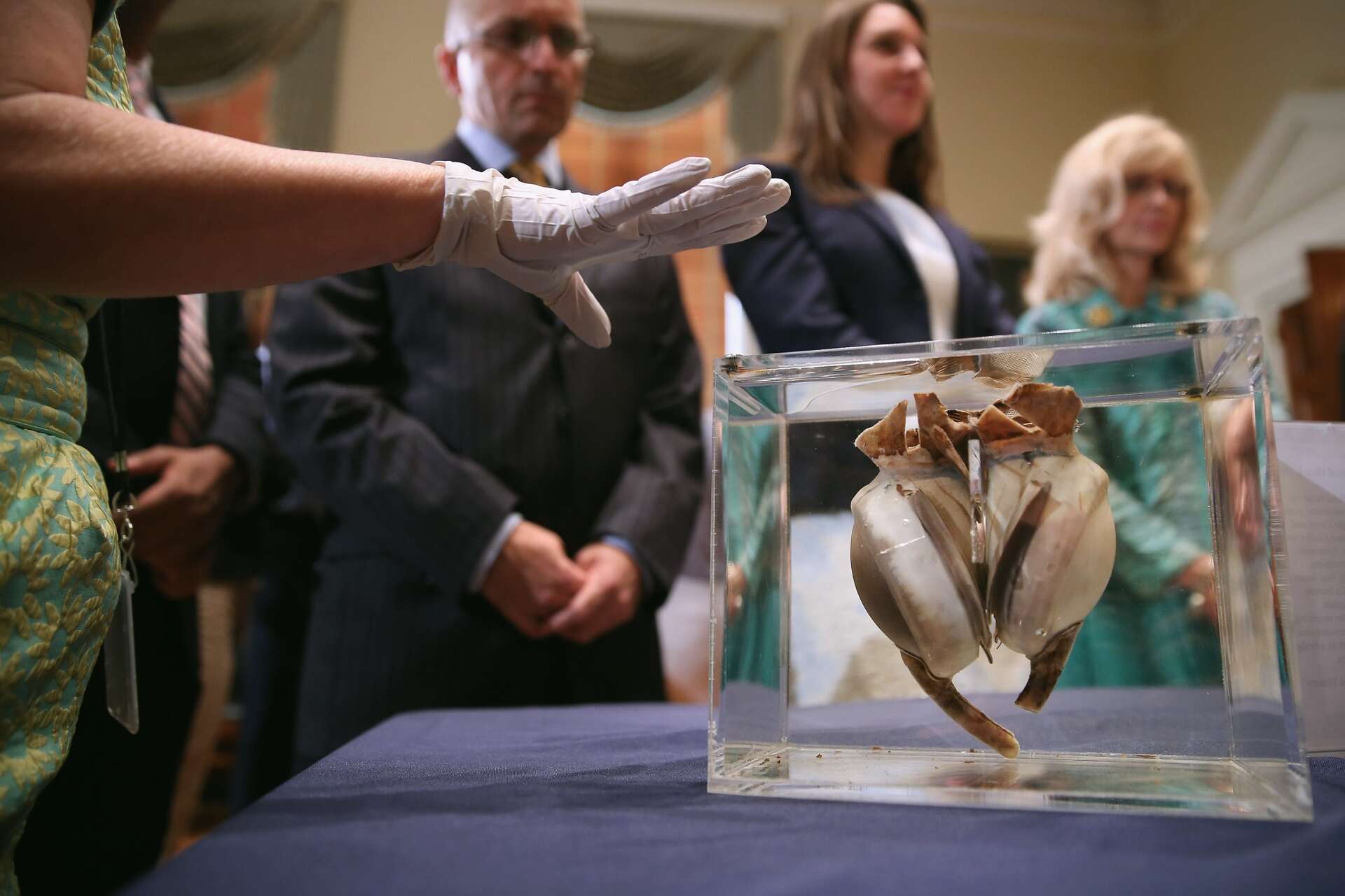 World's first artificial heart displayed after nearly 50 years at ...