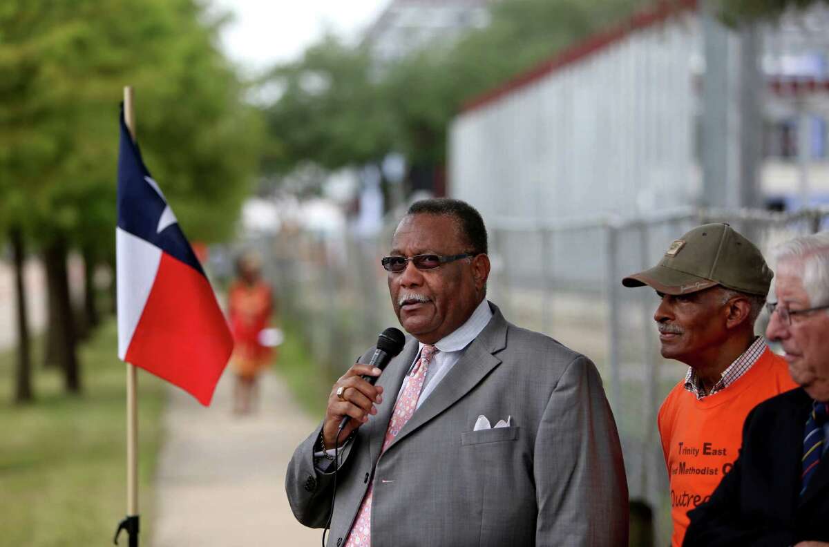 Marchers celebrate Juneteenth