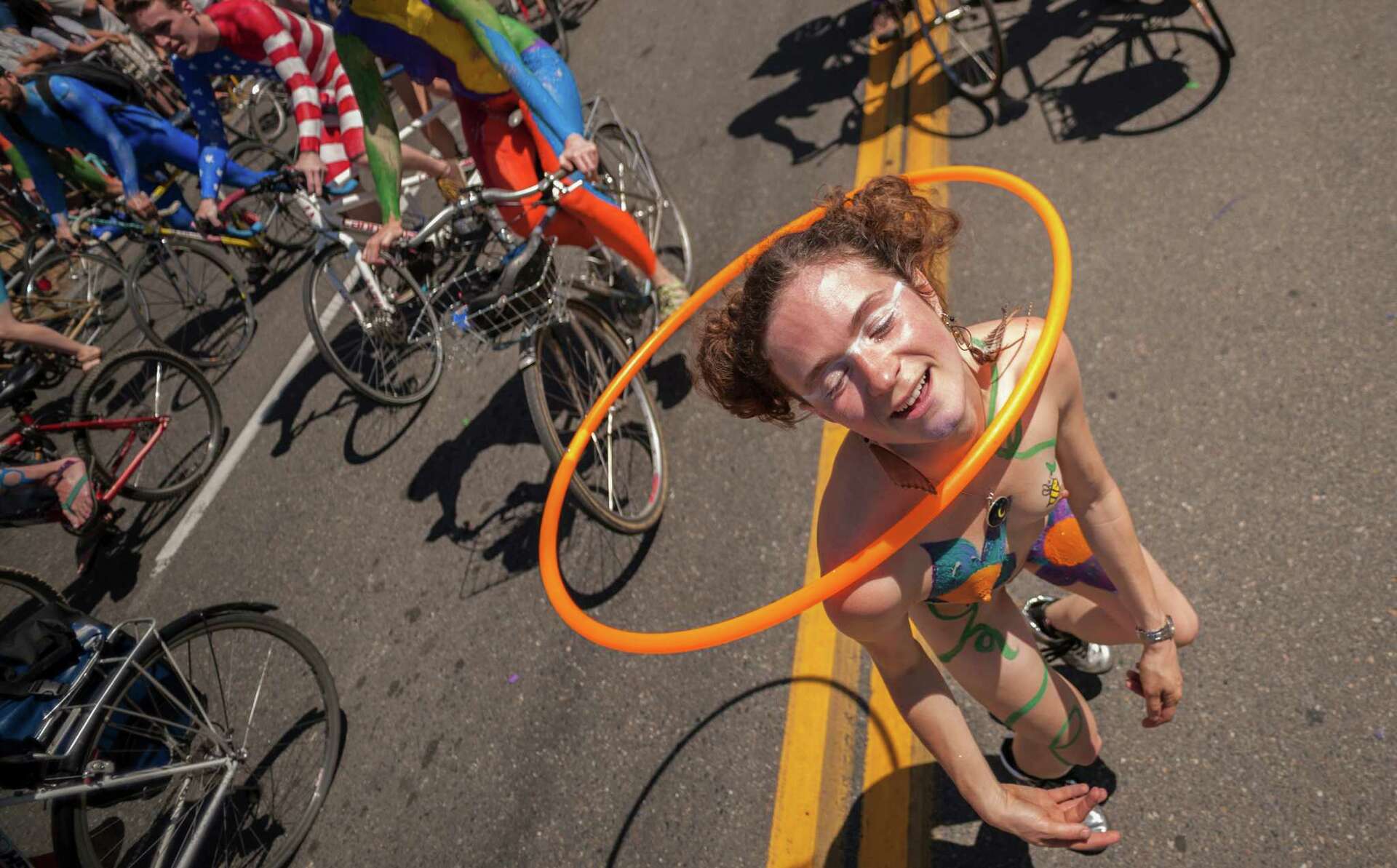 Fremont's Solstice Parade and naked bike ride through the years