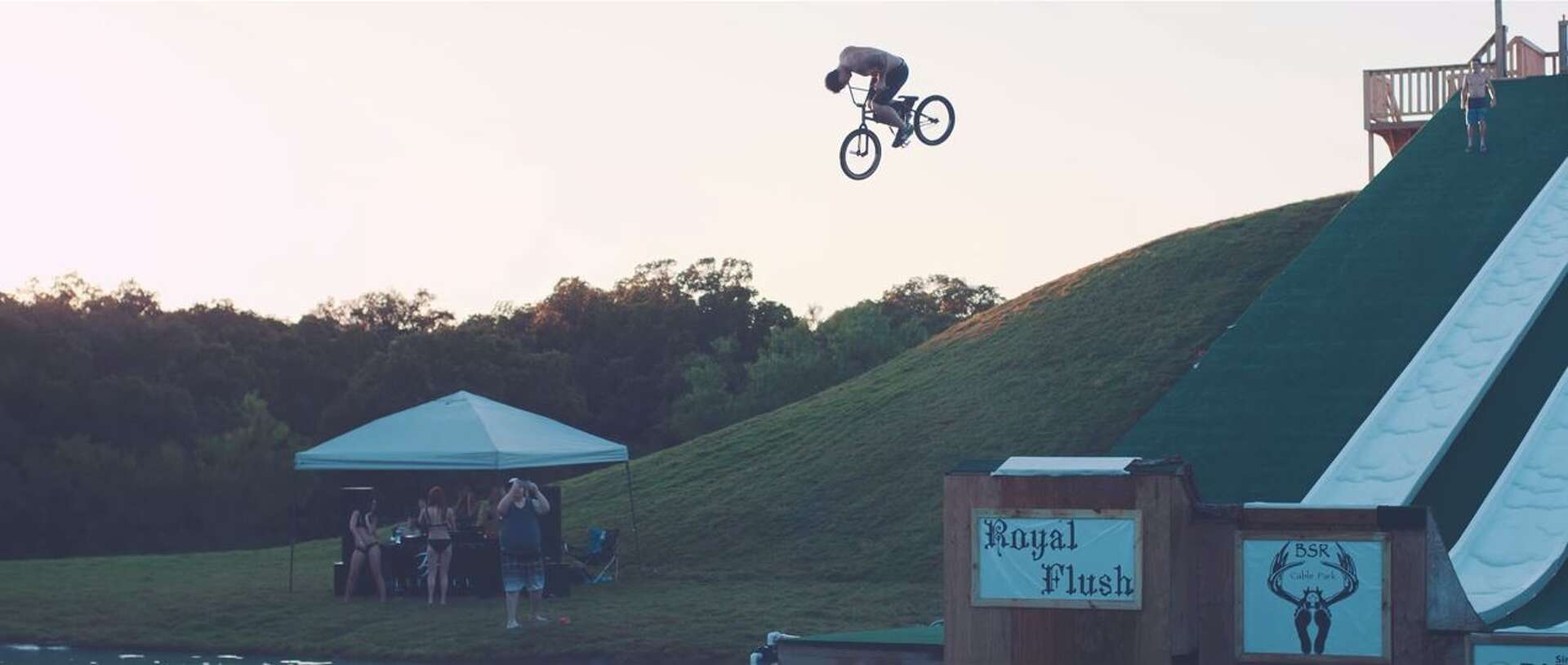Viral video shows amazing Texas water slide in all its 'Royal' glory