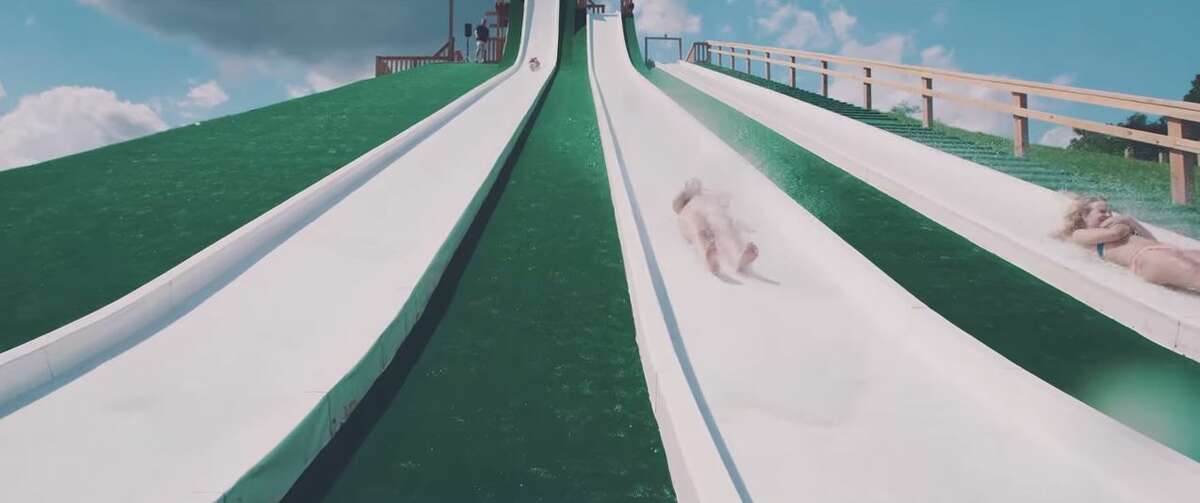 Viral video shows amazing Texas water slide in all its 'Royal' glory