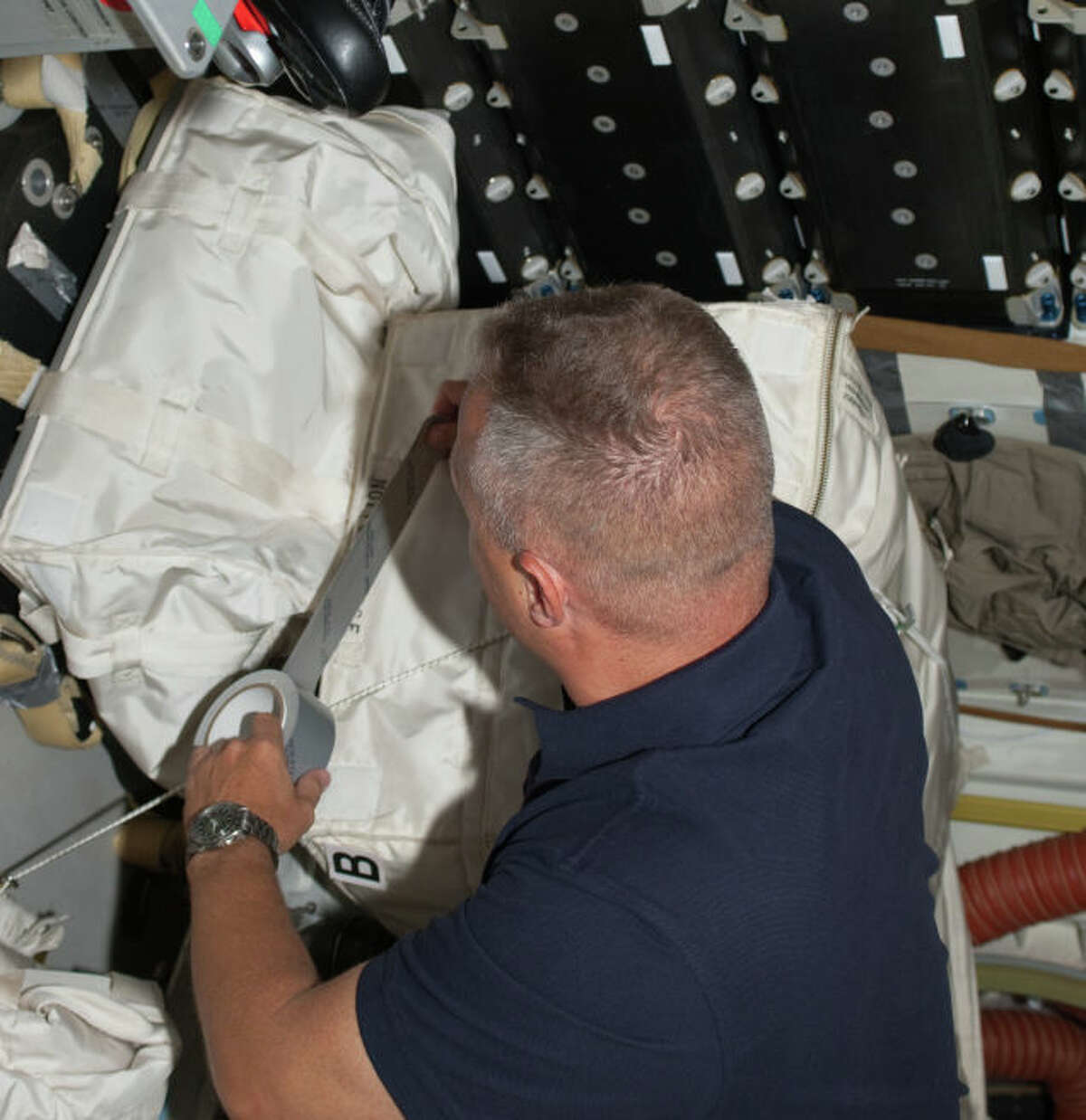 Amazing things astronauts do with duct tape