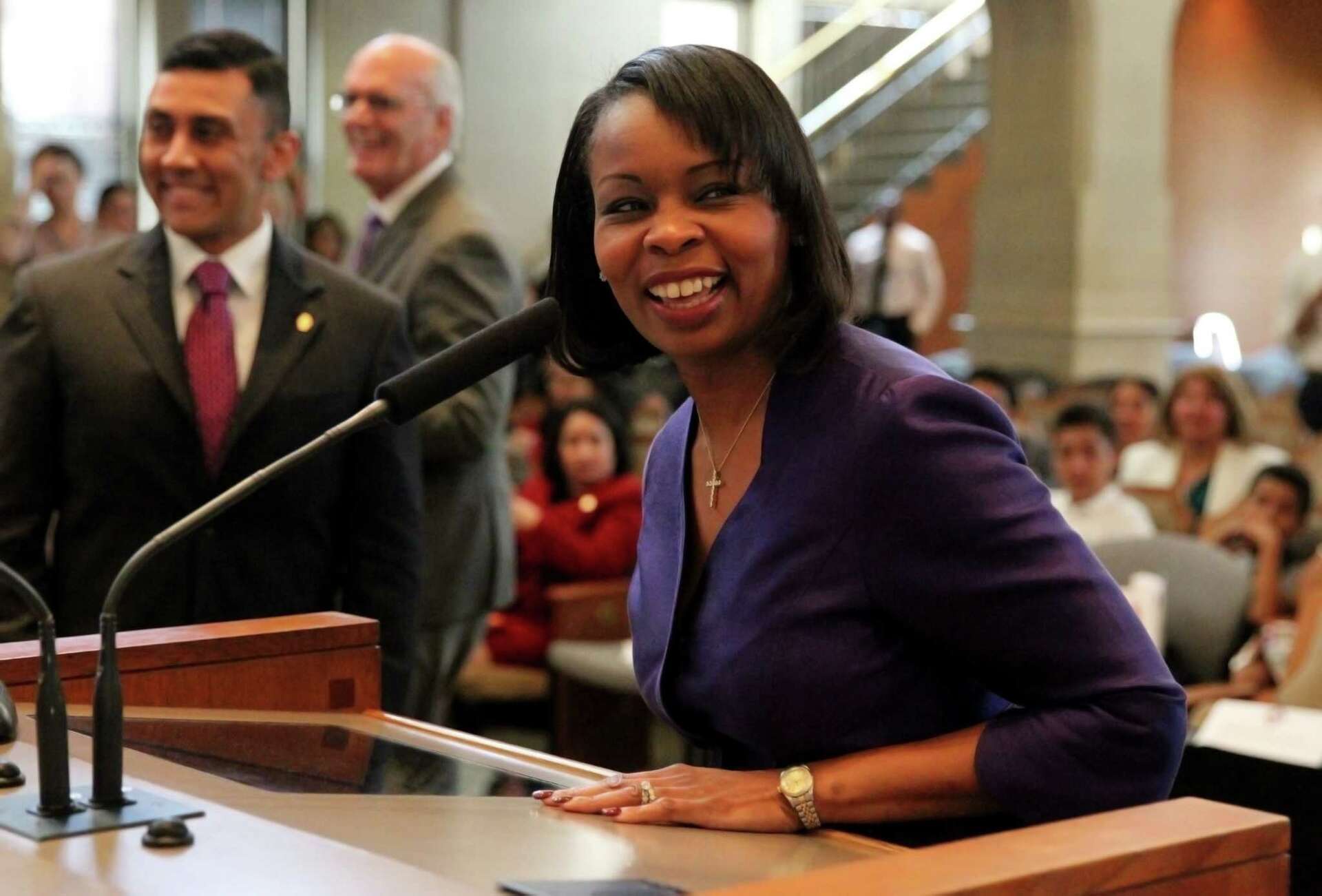 Taylor calls for voter engagement, unity in historic inauguration