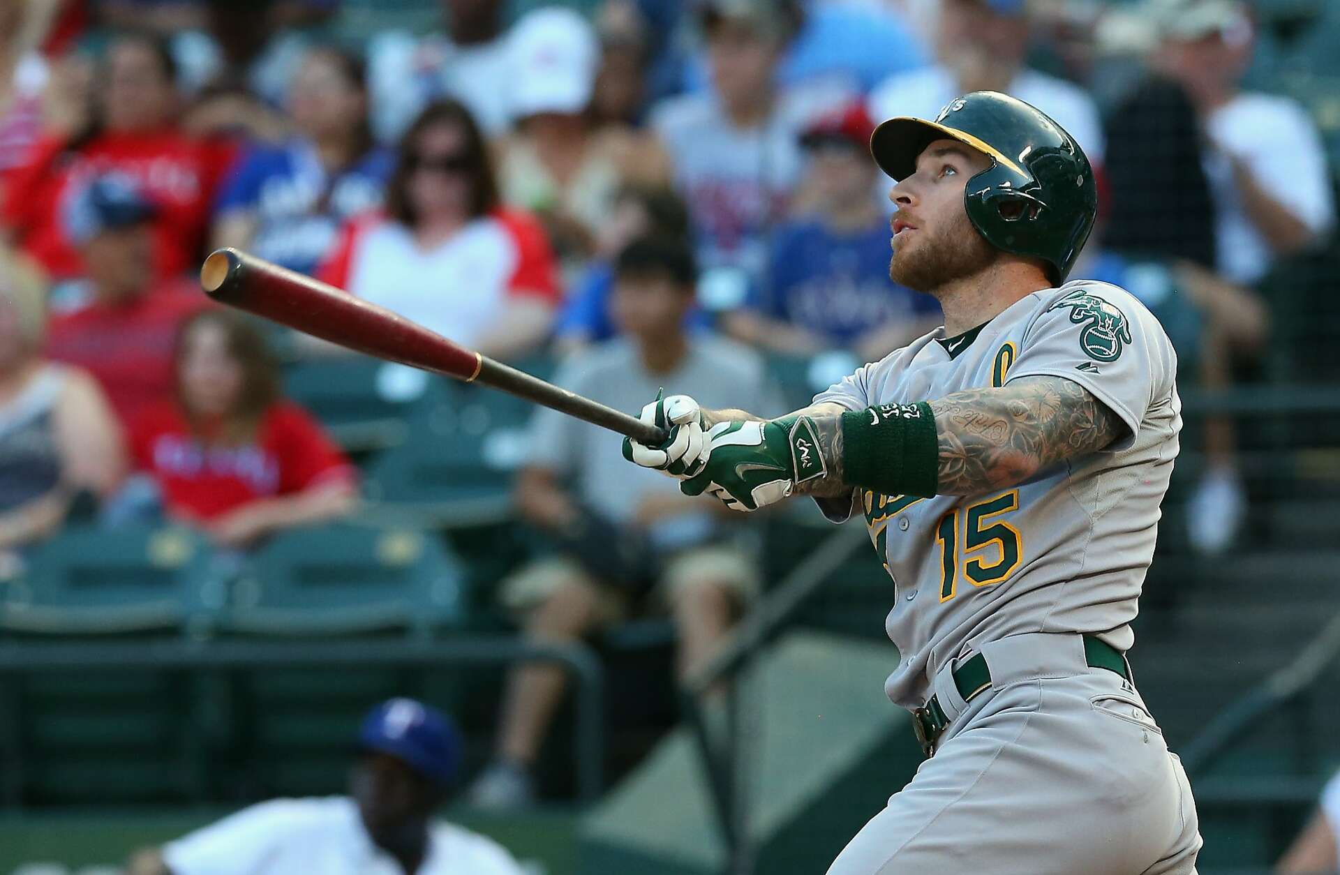 Brett Lawrie’s grand slam powers A’s win at Texas