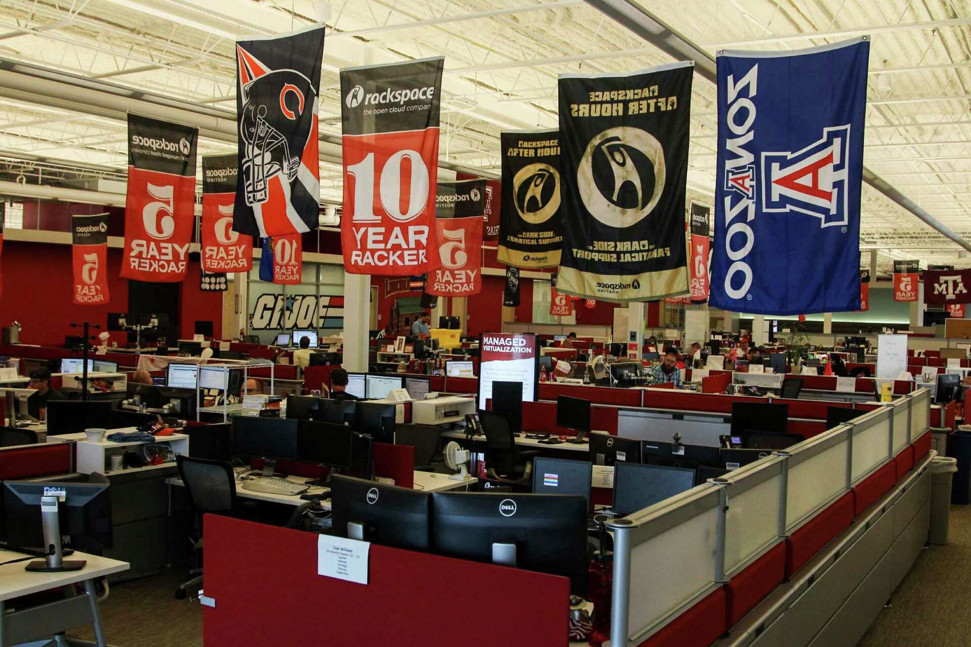 Photos: What it’s like to work inside the Rackspace ‘Castle’