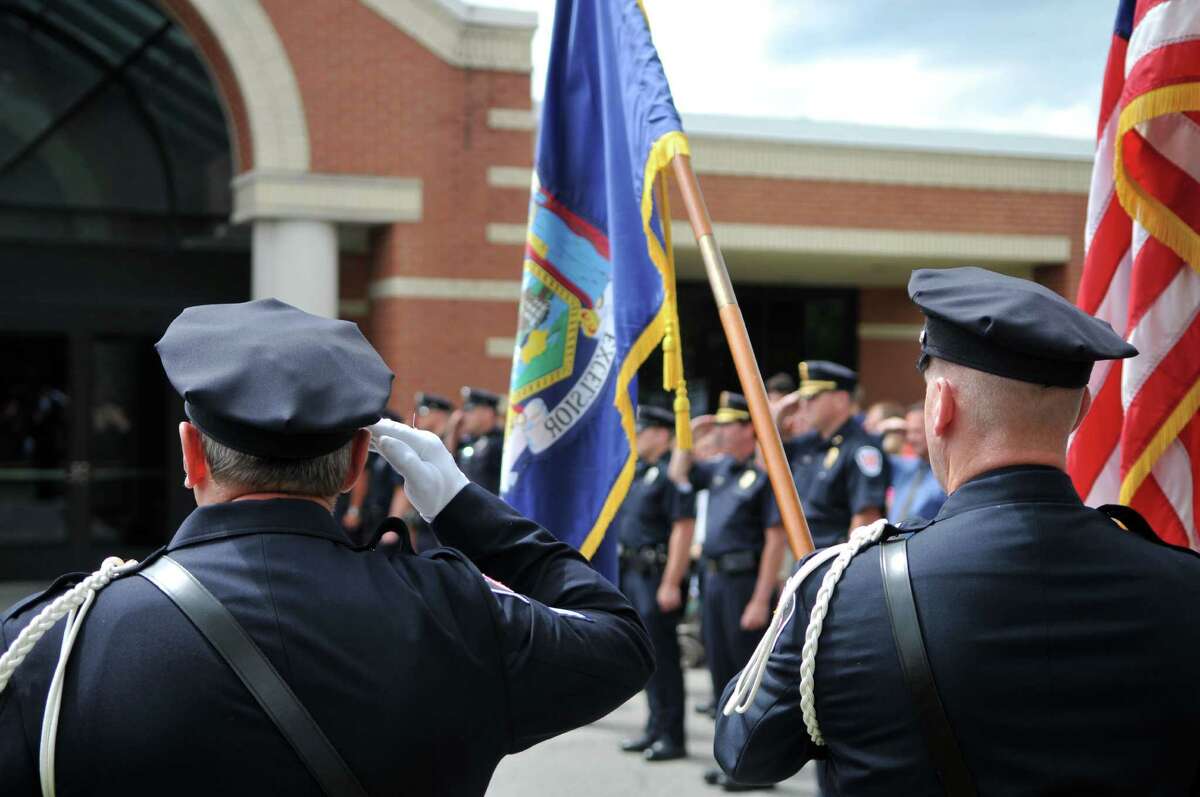 Photos: Colonie police chief retires