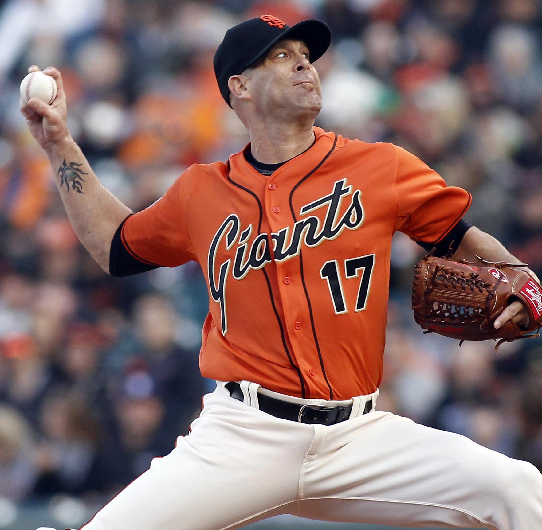 Tim Hudson back in Giants’ rotation after break