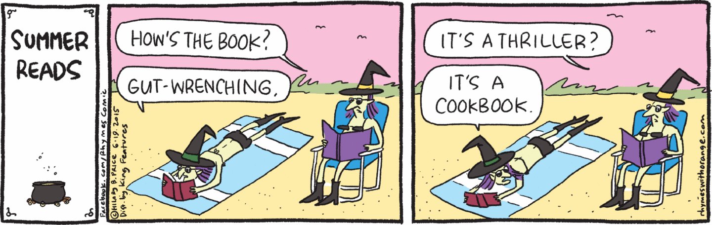 Top Ten Comics on Summertime