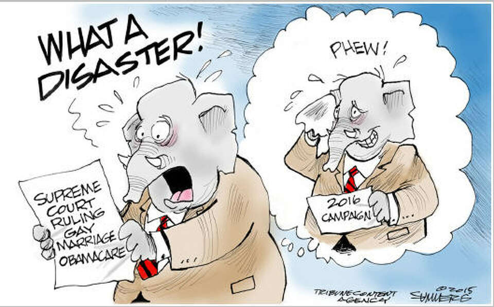 Editorial Cartoonists Take On Historic Same Sex Marriage Ruling