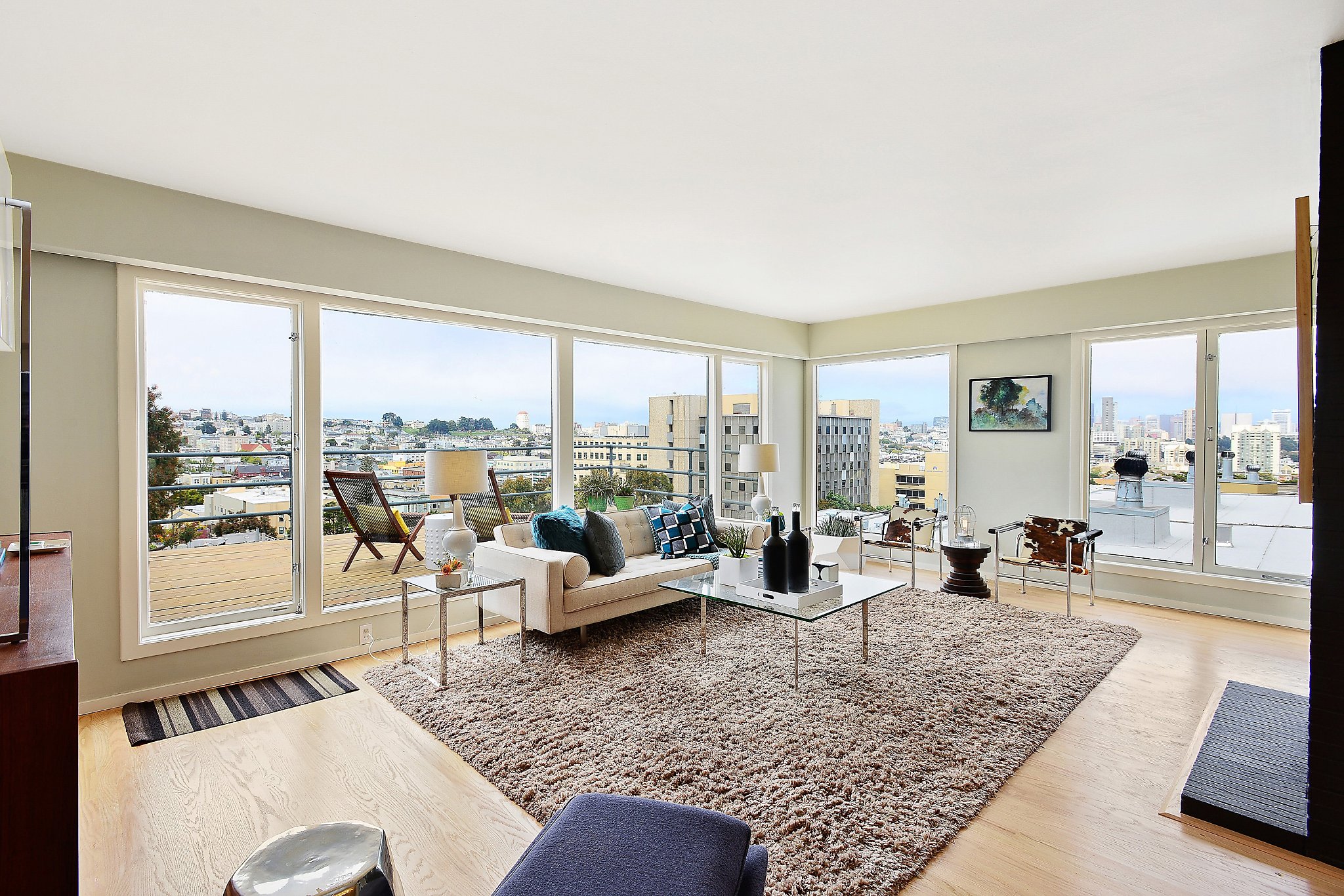 Hot Property: Two-level midcentury condo appeals to the Don Draper in ...
