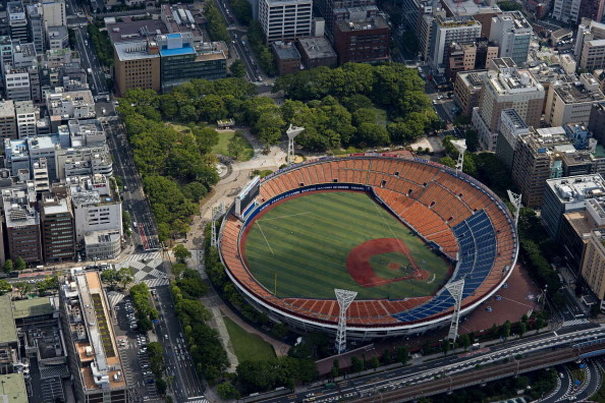 Baseball stadiums across the country