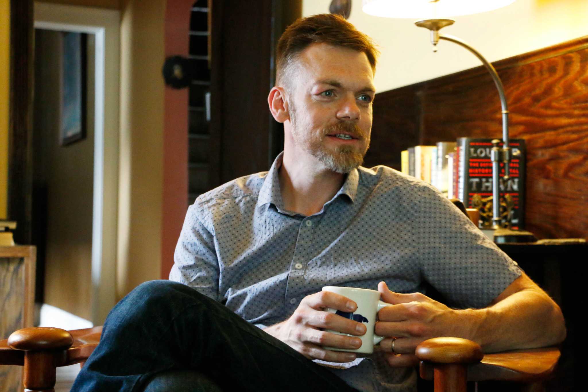 Breakout novel for Troy's Dennis Mahoney