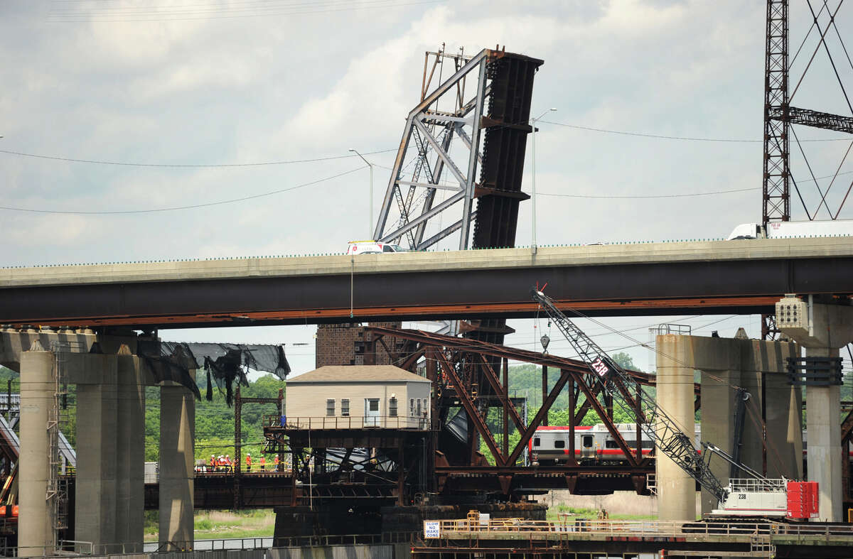 Devon bridge stuck; trains delayed until further notice