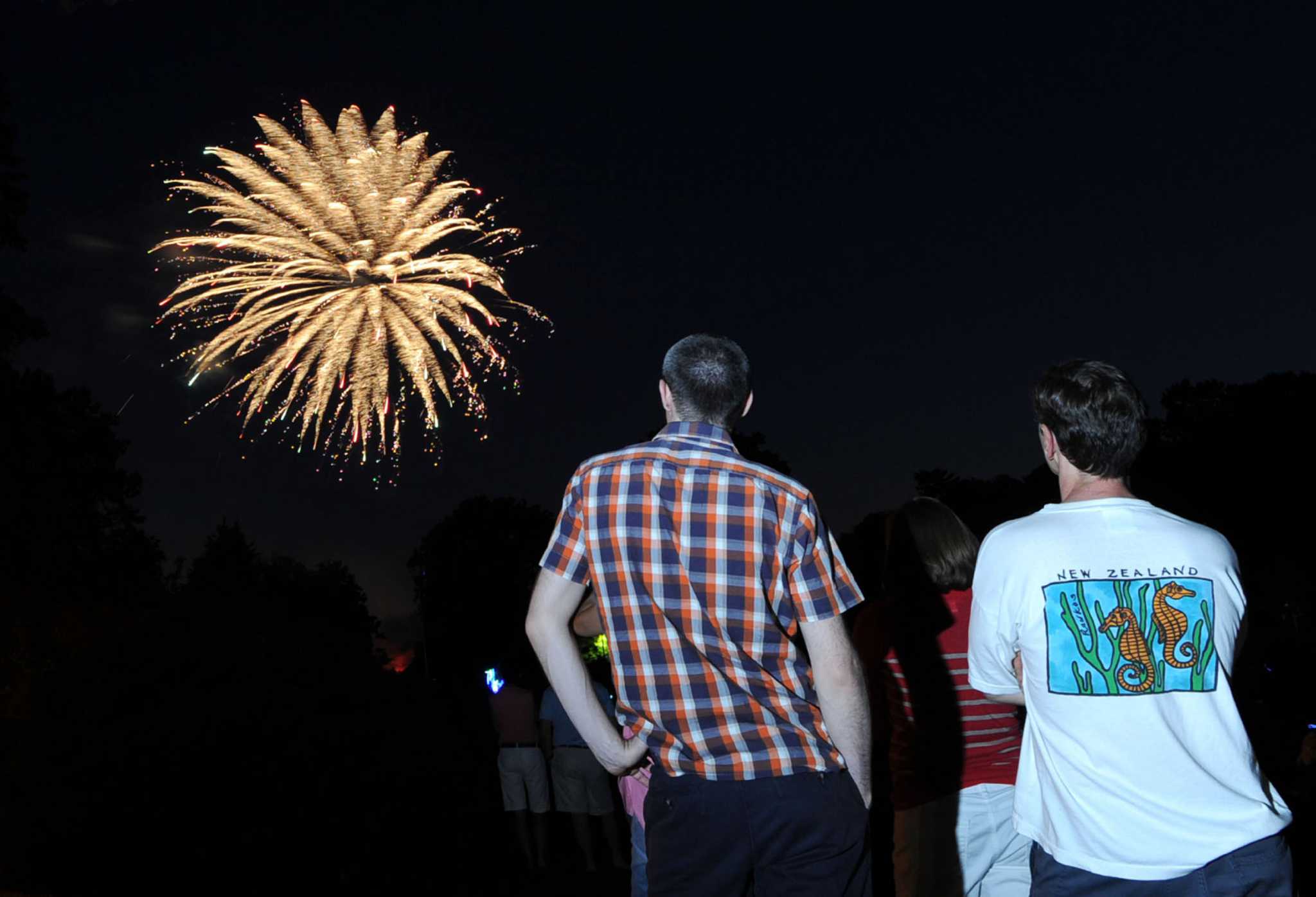 Arrive early to catch fireworks, flag raising during holiday weekend