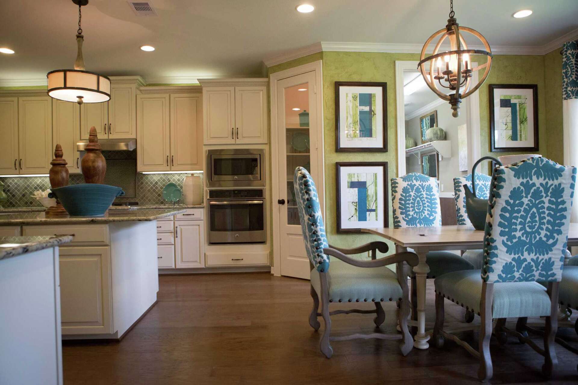 Made in the USA: Builder's model home features an all-American design