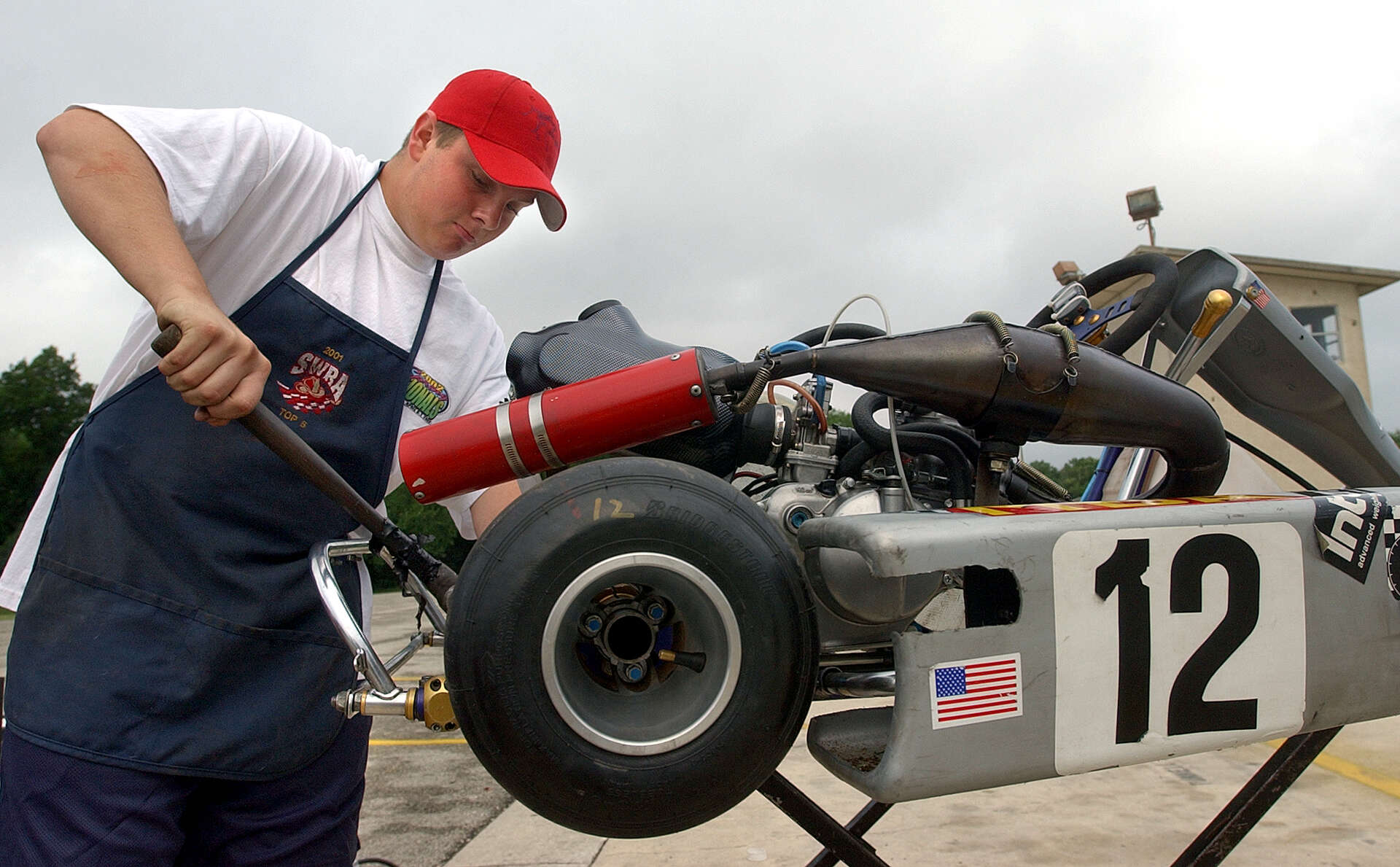 Car racetracks roared, later faded