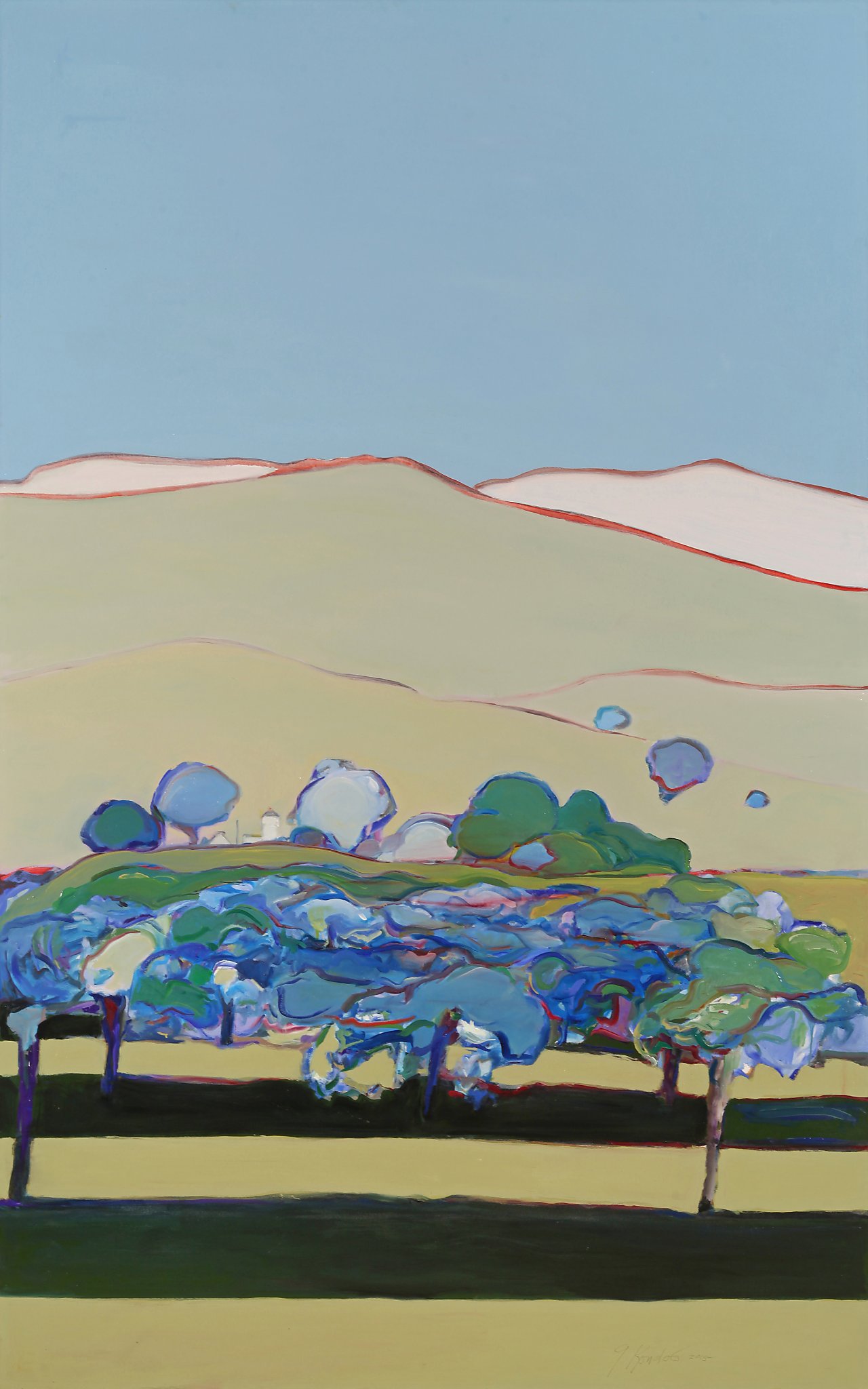 Gregory Kondos shows his true colors at Caldwell Snyder