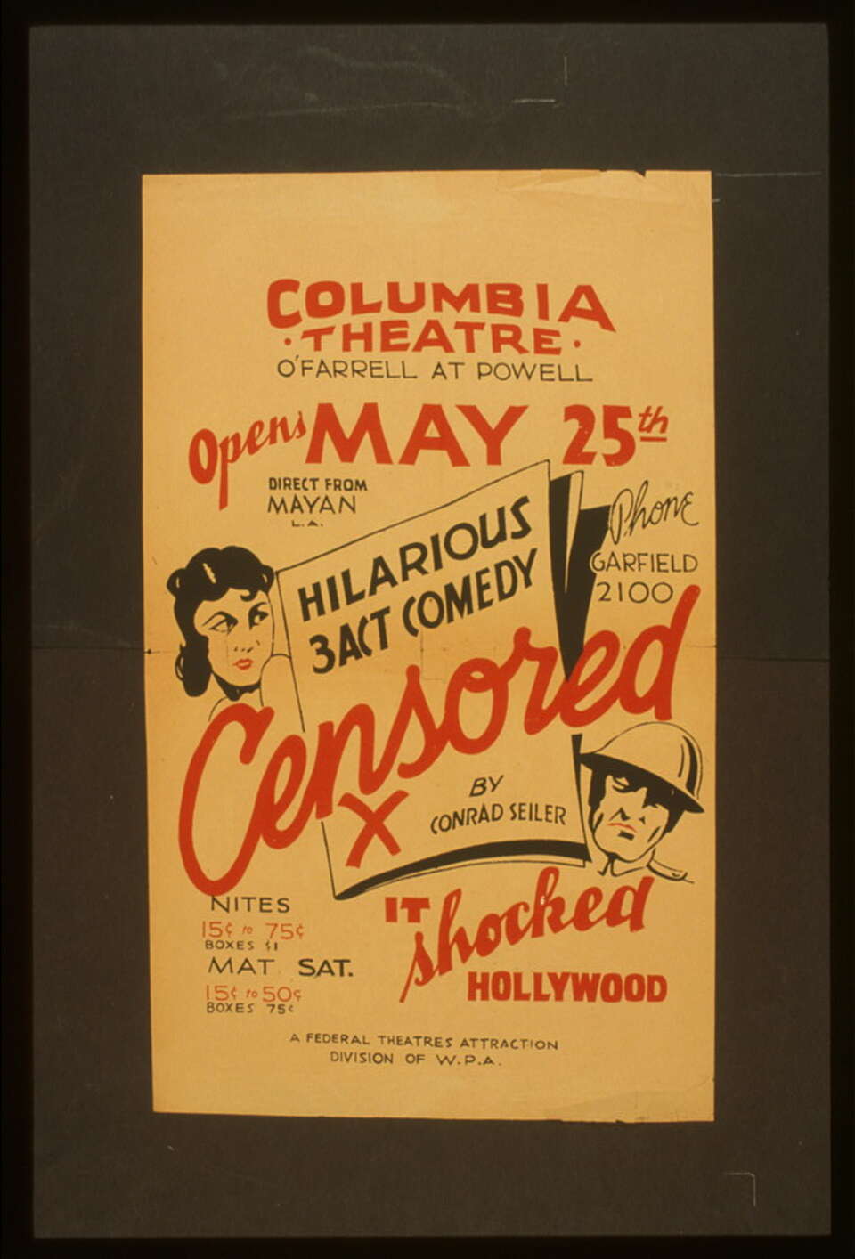 13 vintage WPA posters from the Bay Area