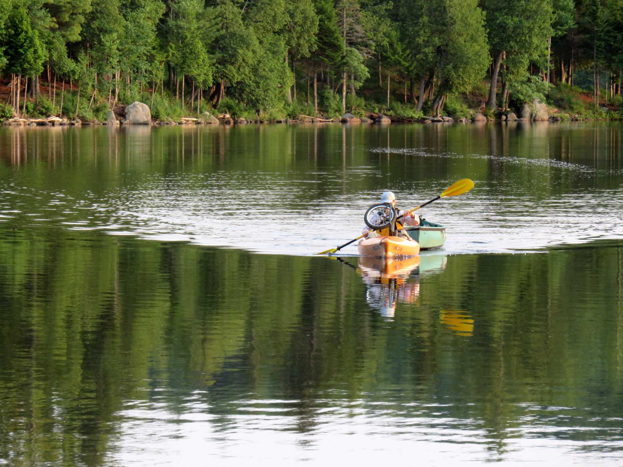 Outdoors: After difficult journey, Newcomb Lake offers peaceful retreat