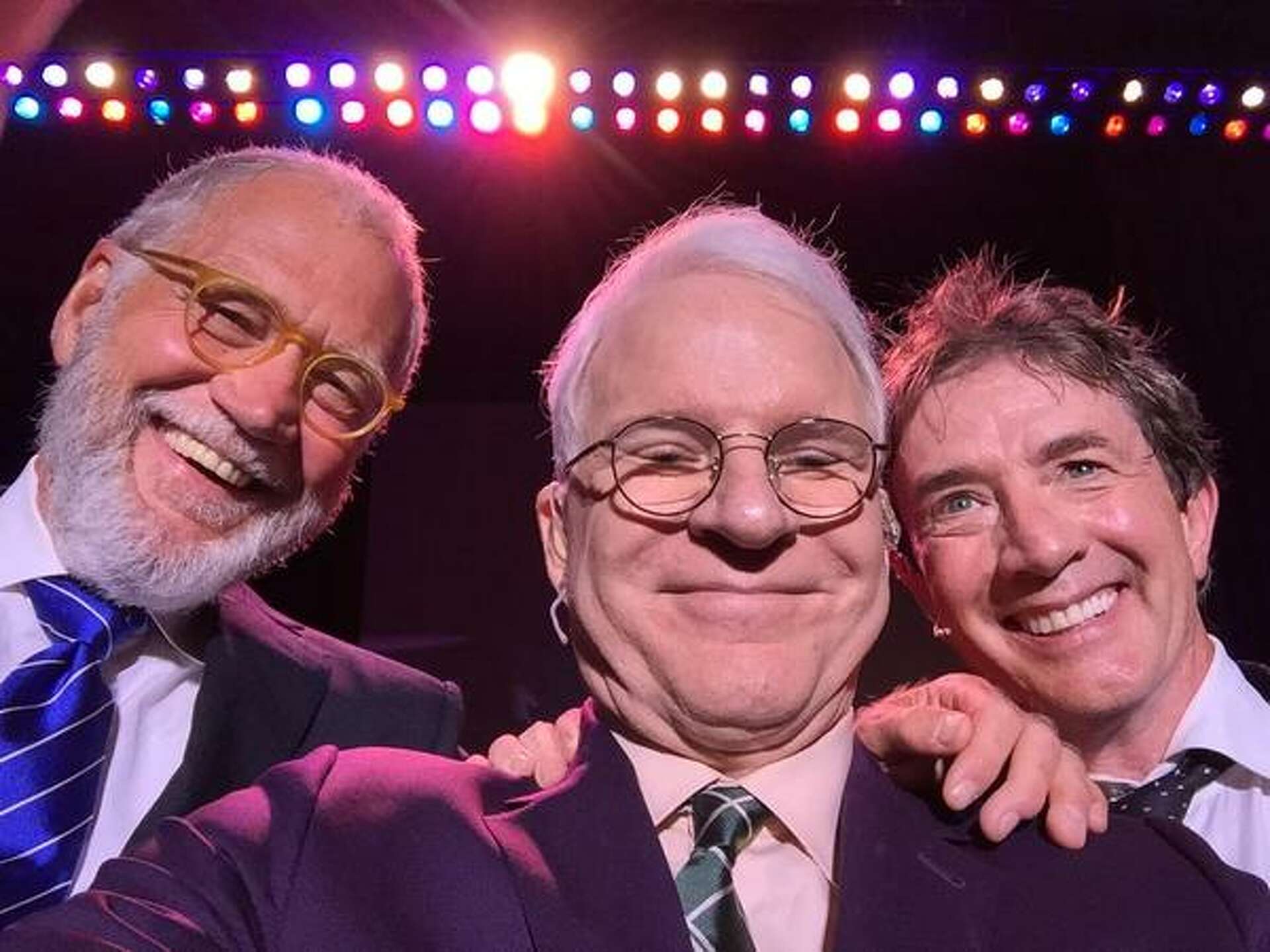 David Letterman makes surprise appearance onstage in S.A.