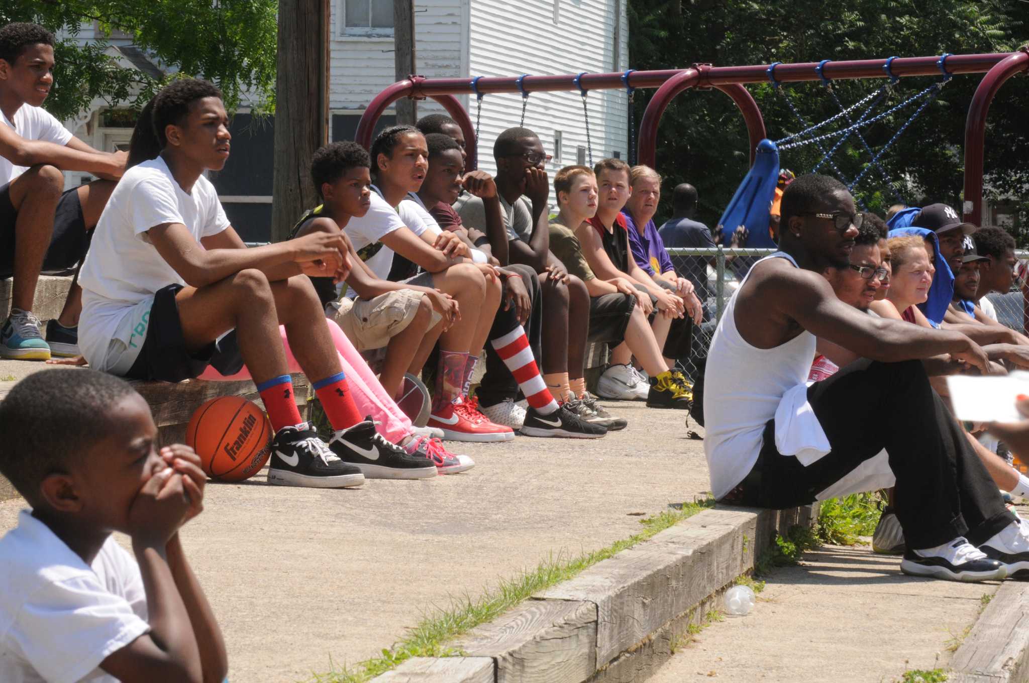 Photos: Community-Police Basketball League