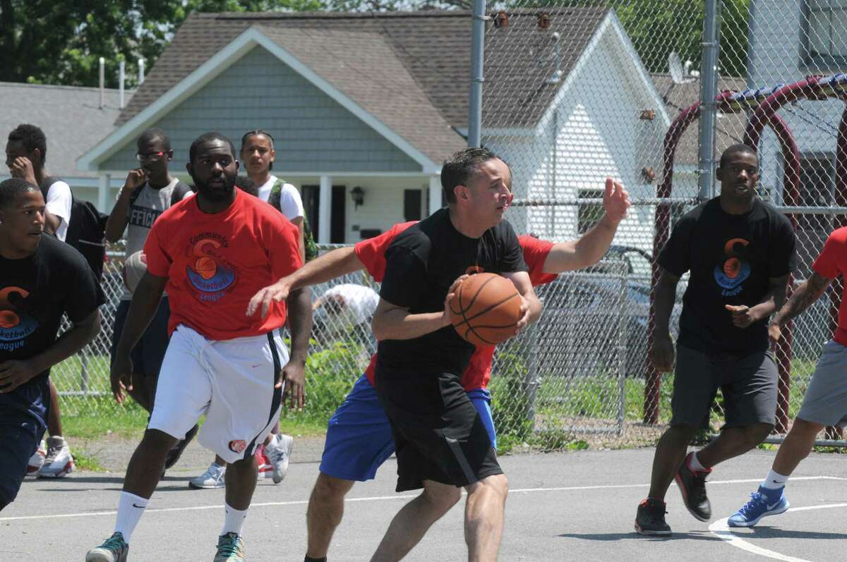 Photos: Community-Police Basketball League