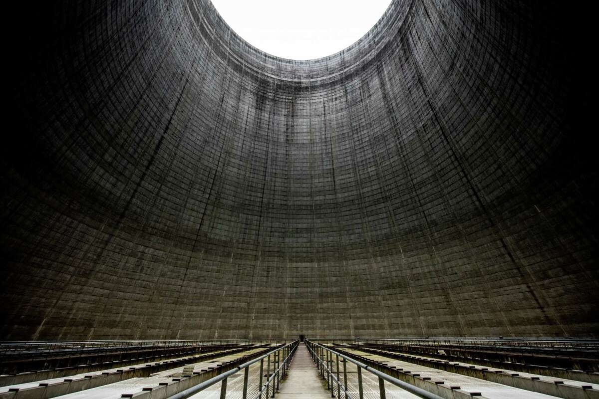Remains of Satsop's unused nuclear power plant