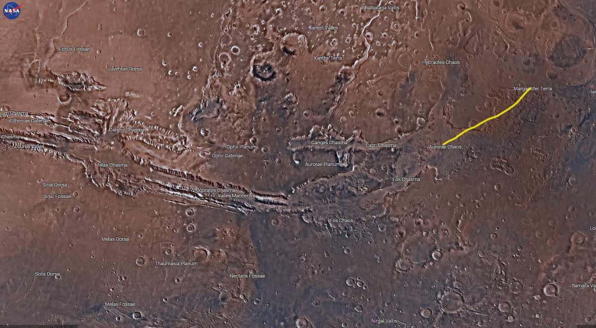 Mars Trek Treknasagov Frontiers | Exploring, Mapping, And Data