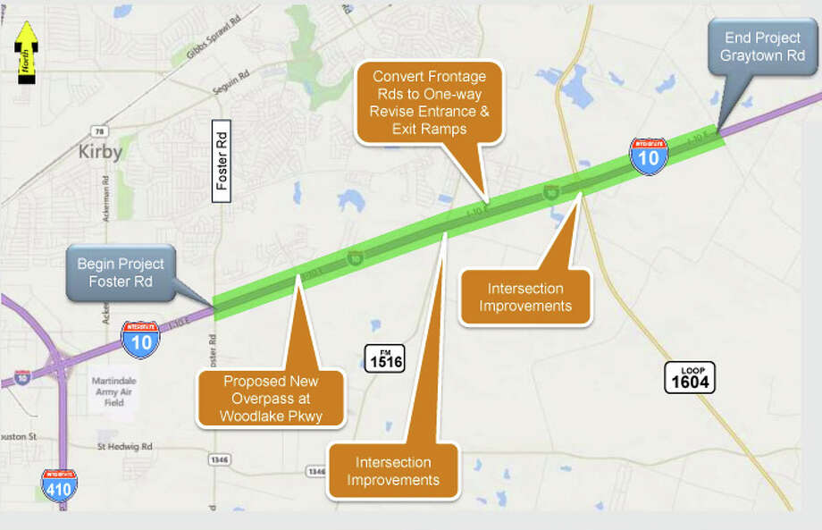TxDOT spells out plans for I-10 East construction project - San Antonio ...