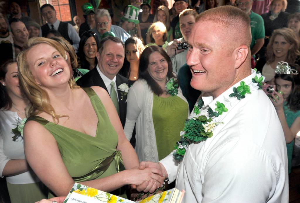 Michael Duffy Wedding Michael Flatley Wife Niamh Flatley Hi Res Stock