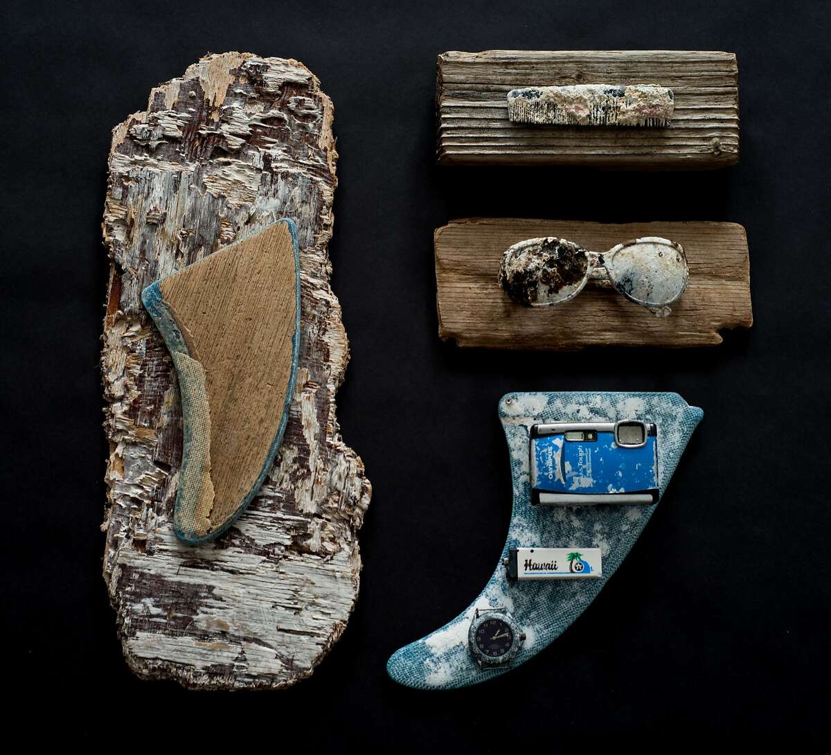 Surfer flotsam re-envisioned as art at Great Highway