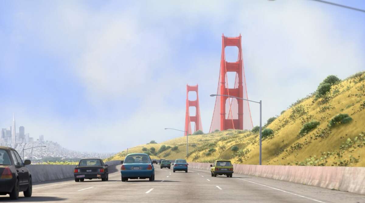 Pixar movie scenes that you can visit in real life in the Bay Area