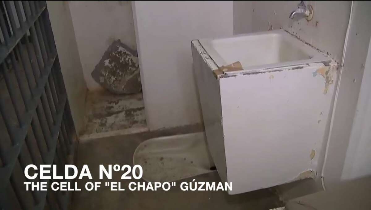 Joaquin 'El Chapo' Guzman's prison cell and escape route