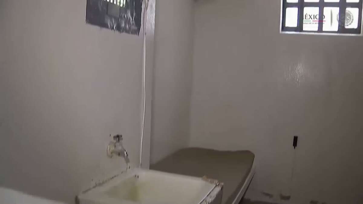 Joaquin 'El Chapo' Guzman's prison cell and escape route