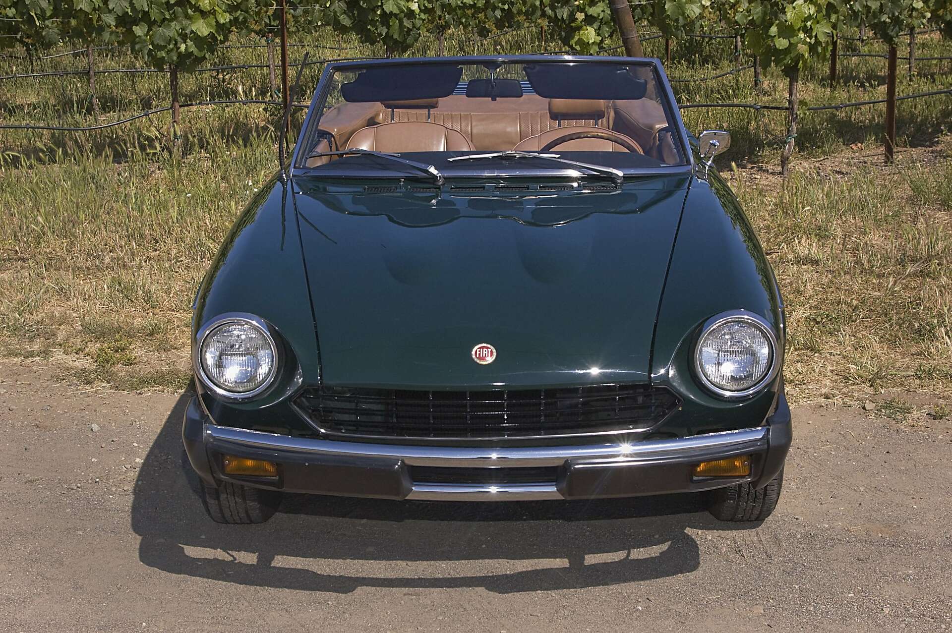 Vintage Fiat Spider still sweet ride