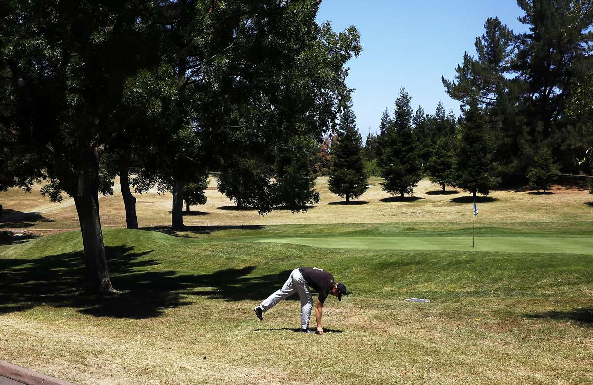 Drought hitting Northern California golf courses hard