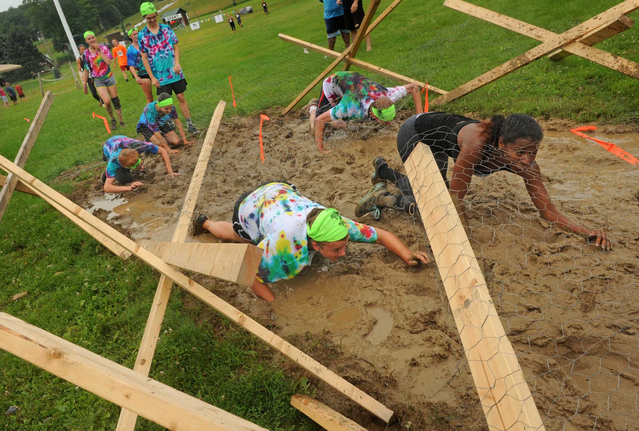 Muddy good fun at Maple Ski Ridge