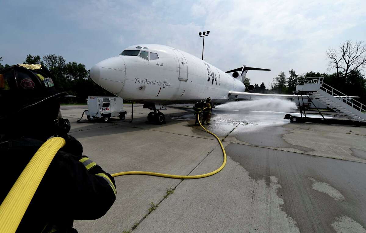 Albany airport applies for FEMA grant for mock plane