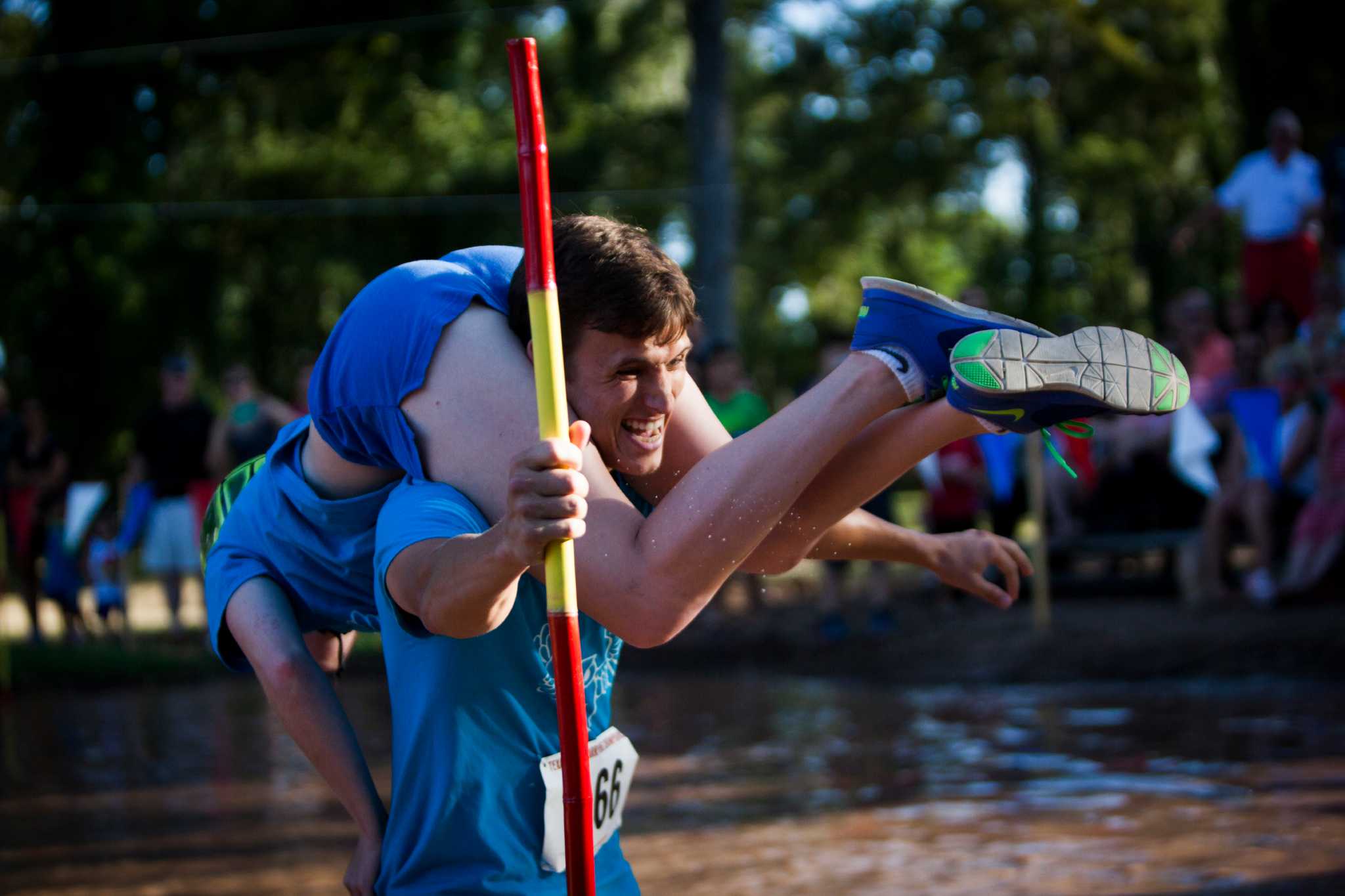 Finns take grand prize at wife carrying competition