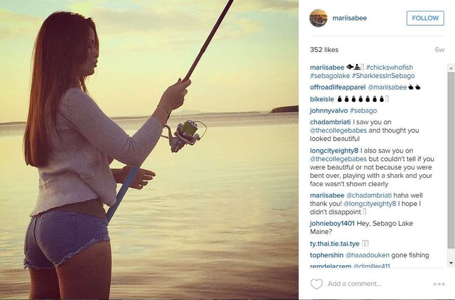 Former Miss Maine contestant takes up catch-and-release shark fishing ...