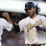 Brandon Crawford reenacts famous Candlestick Park photo in new ad - SFGate