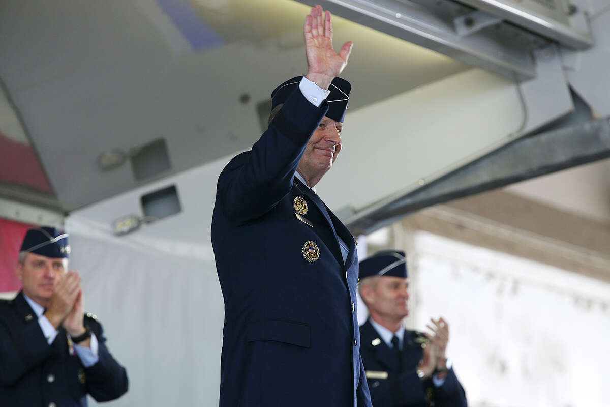 Training command at Randolph gets a new general — with one less star