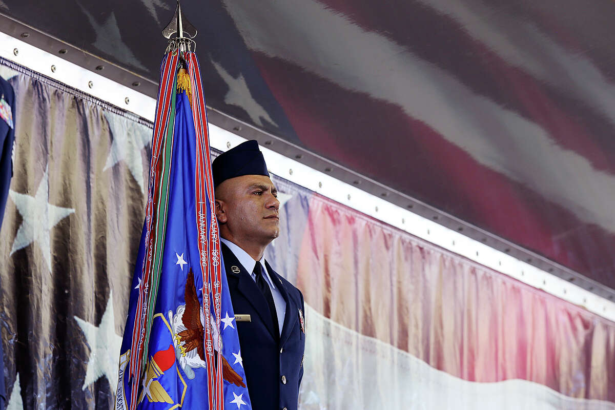 Training command at Randolph gets a new general — with one less star
