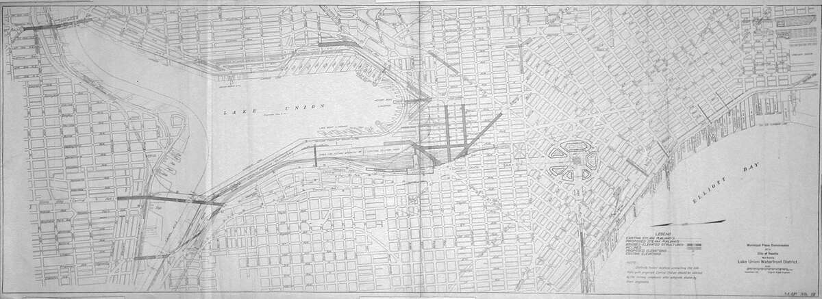 What would Seattle be like today if the 'Bogue' plan passed in 1912?